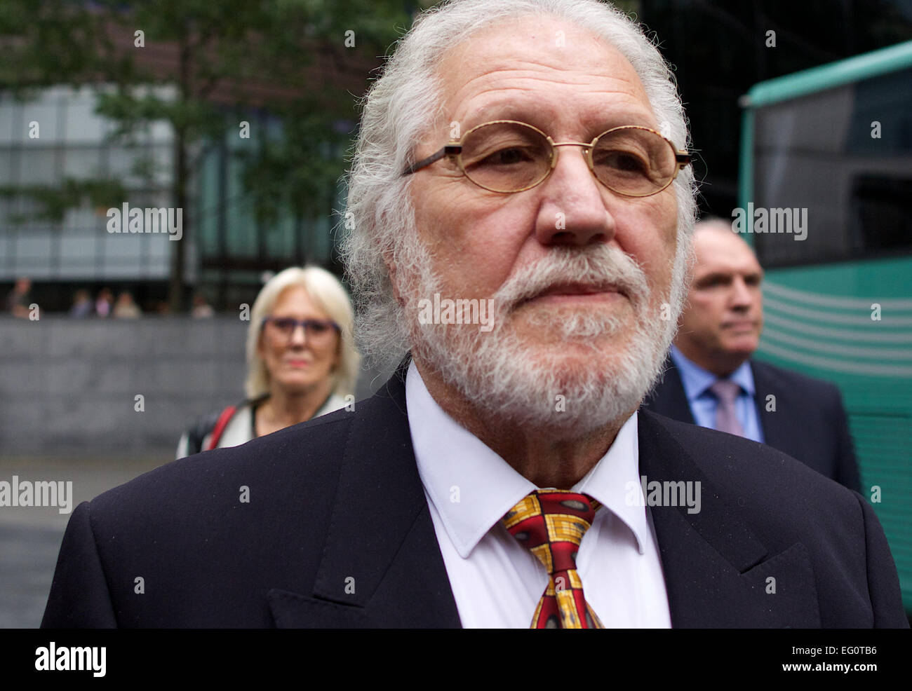Radio dj dave lee travis arrives southwark crown court hi-res stock ...