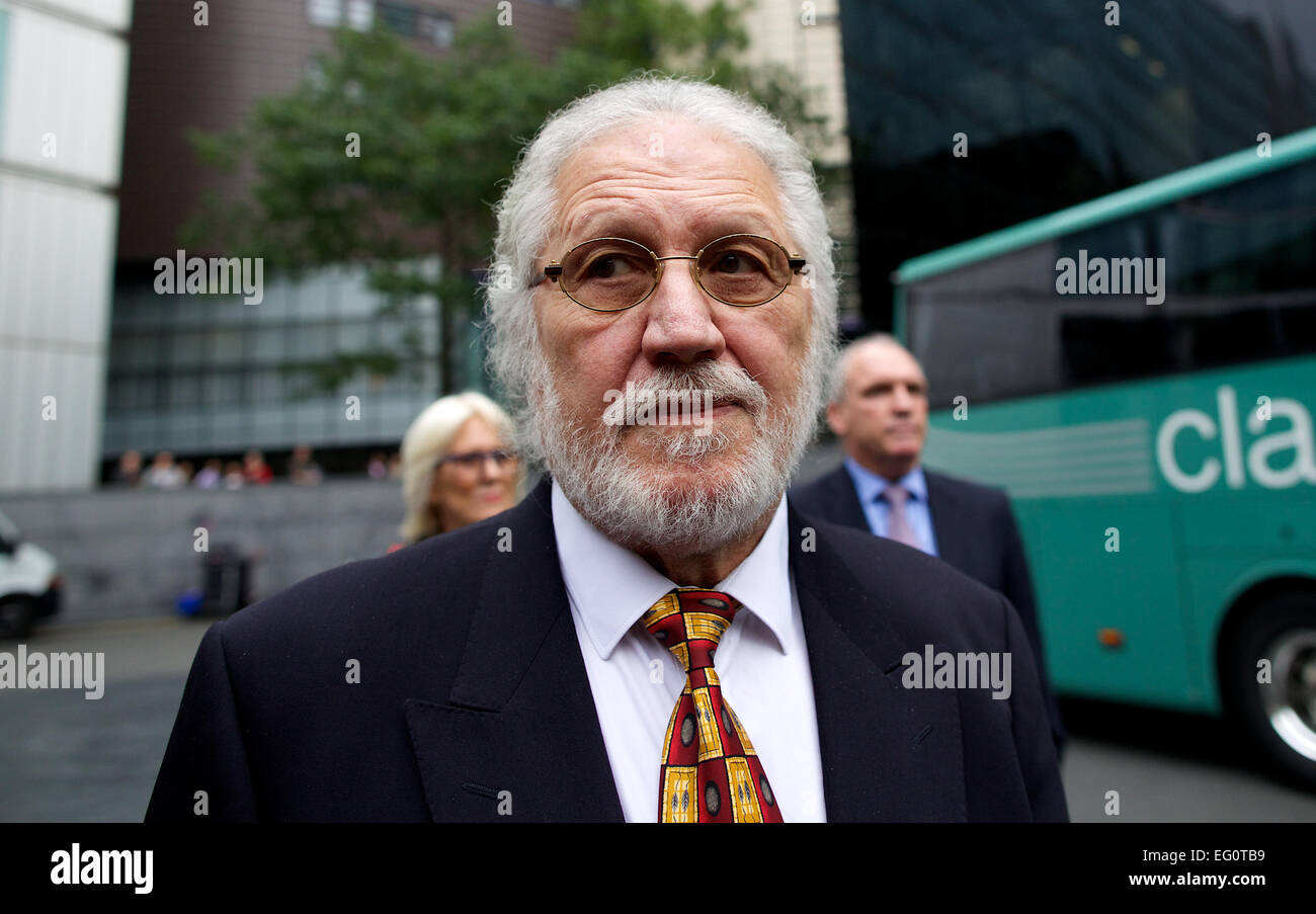 Radio dj dave lee travis arrives southwark crown court hi-res stock ...