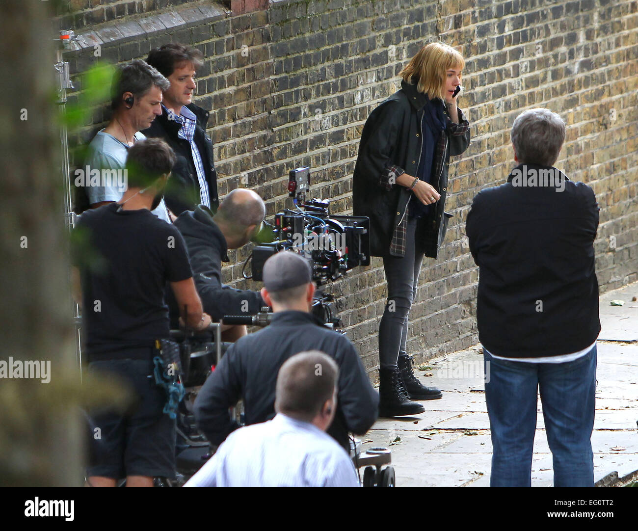 Filming takes place on the set of upcoming movie 'Adam Jones' Featuring ...
