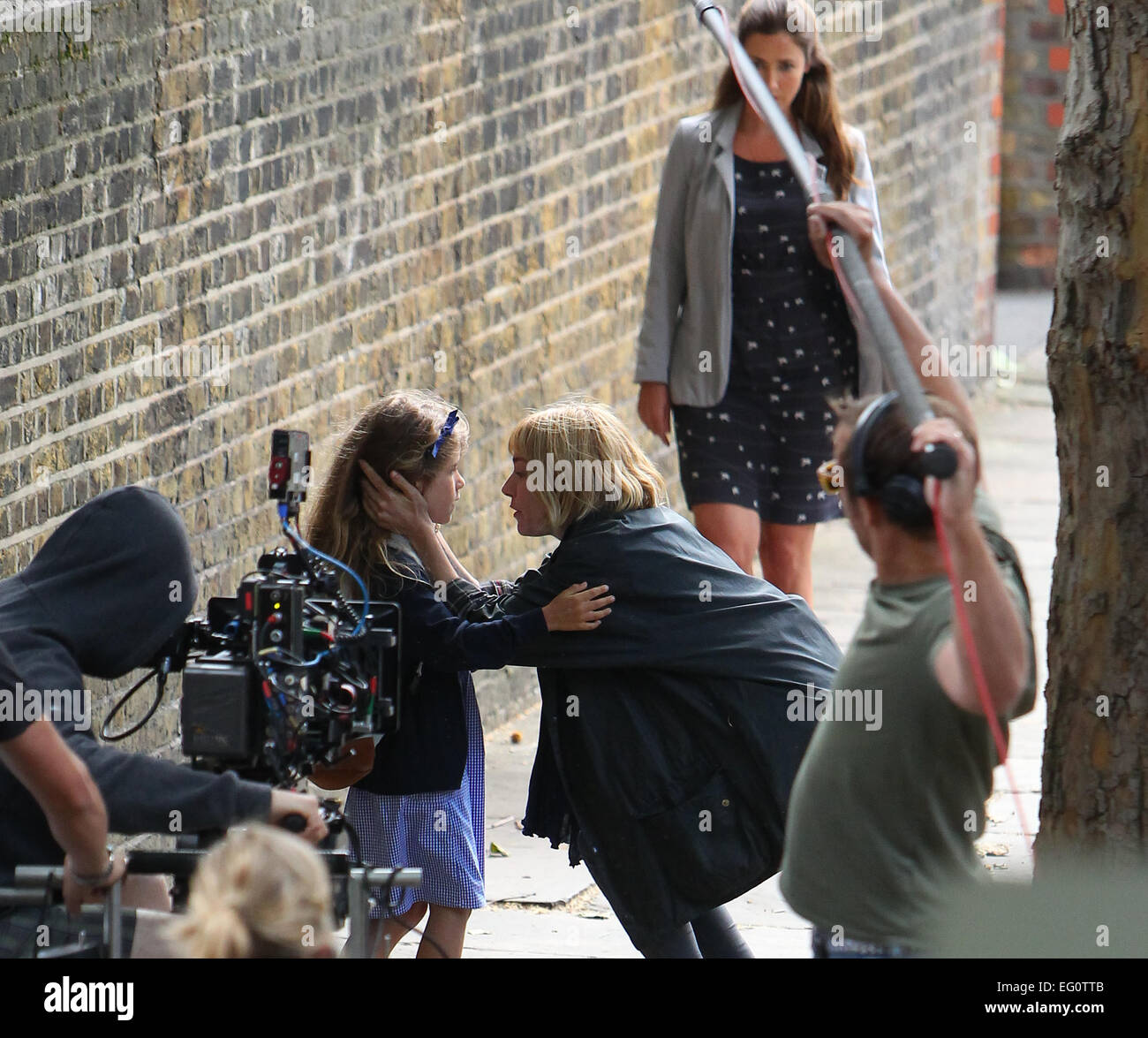Filming takes place on the set of upcoming movie 'Adam Jones' Featuring ...