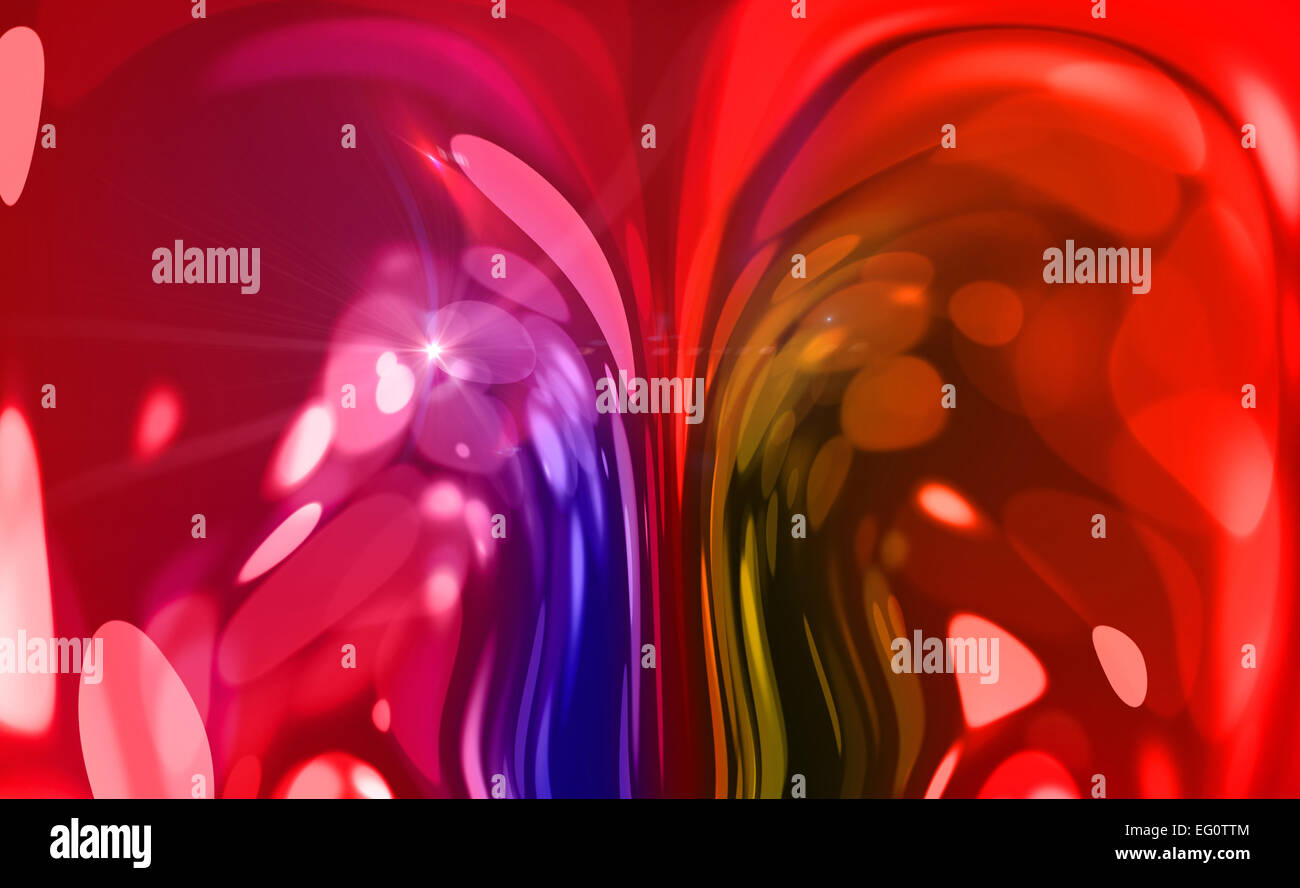 colorful abstract background made in 2d software Stock Photo - Alamy