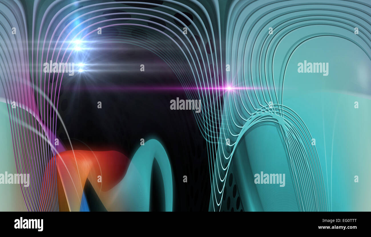 colorful abstract background made in 2d software Stock Photo - Alamy