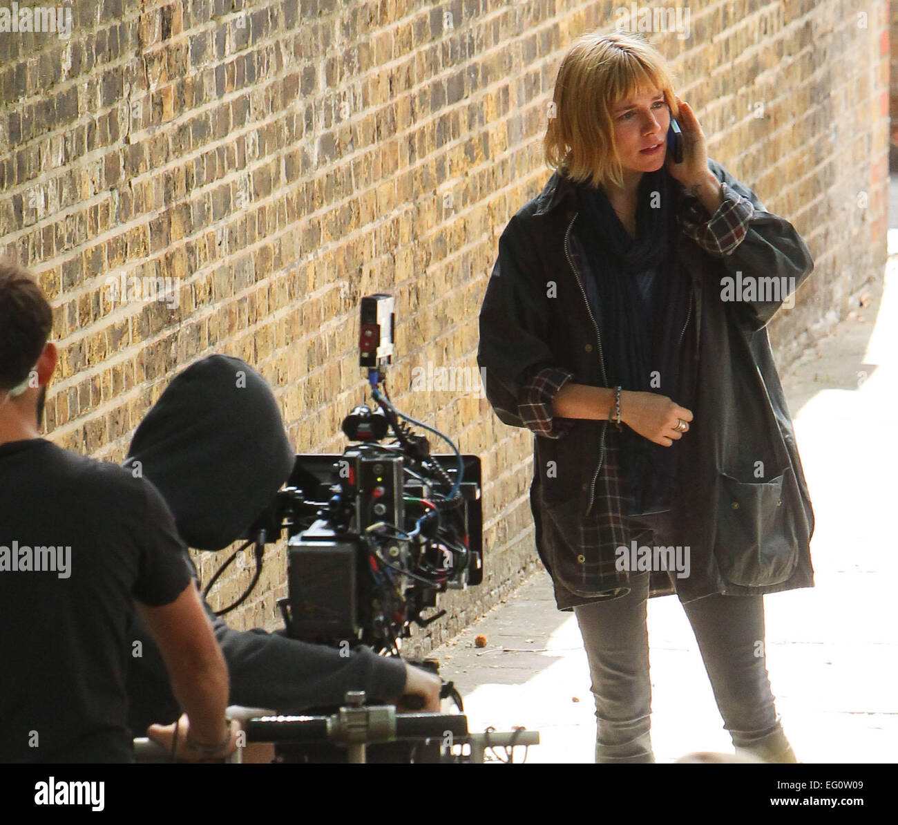 Filming takes place on the set of upcoming movie 'Adam Jones' Featuring ...