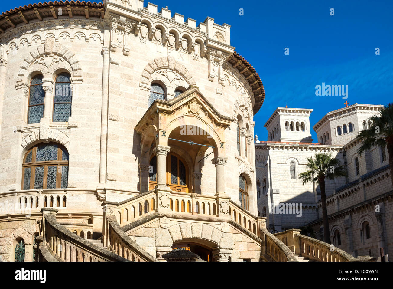Monaco Principality Courthouse Stock Photo - Alamy