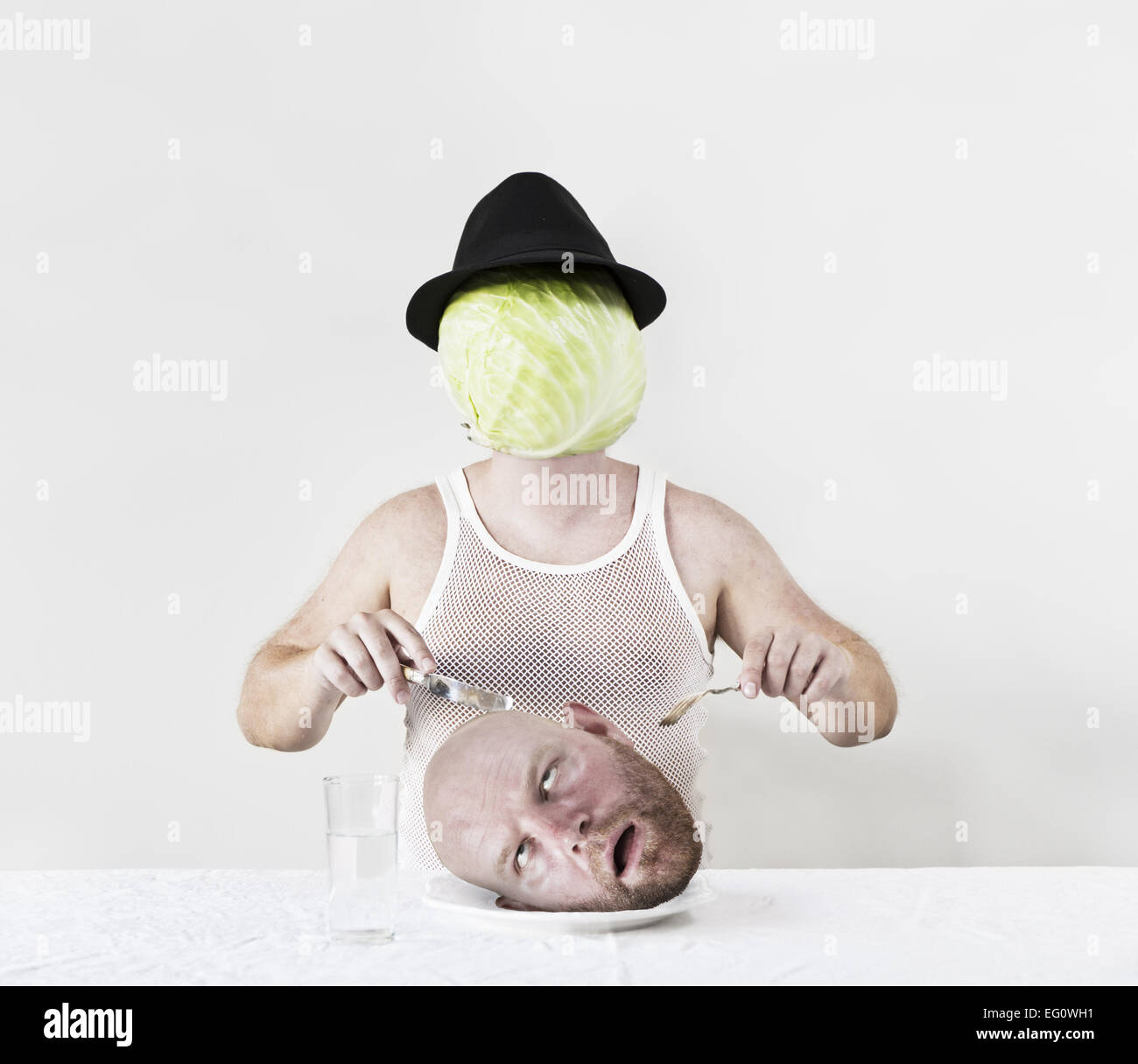 Cabbage fork mouth hi-res stock photography and images - Alamy