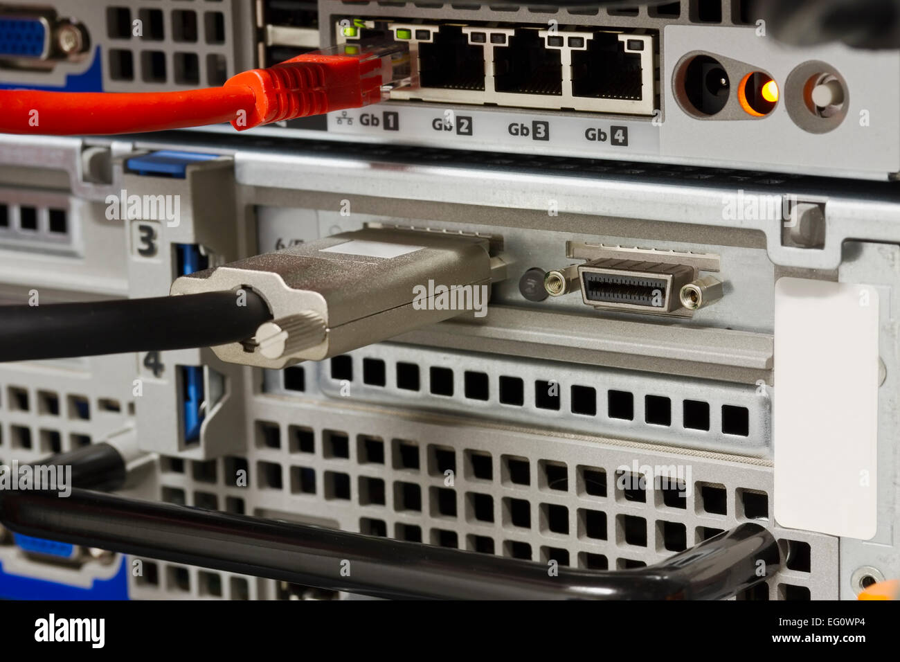 Network rack hi-res stock photography and images - Alamy