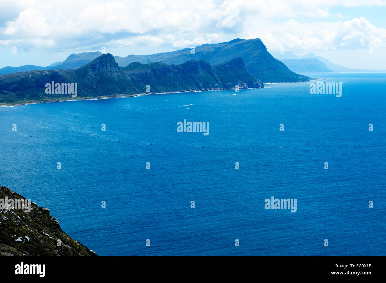 The magnificent view from Cape Point, Cape Town Stock Photo - Alamy