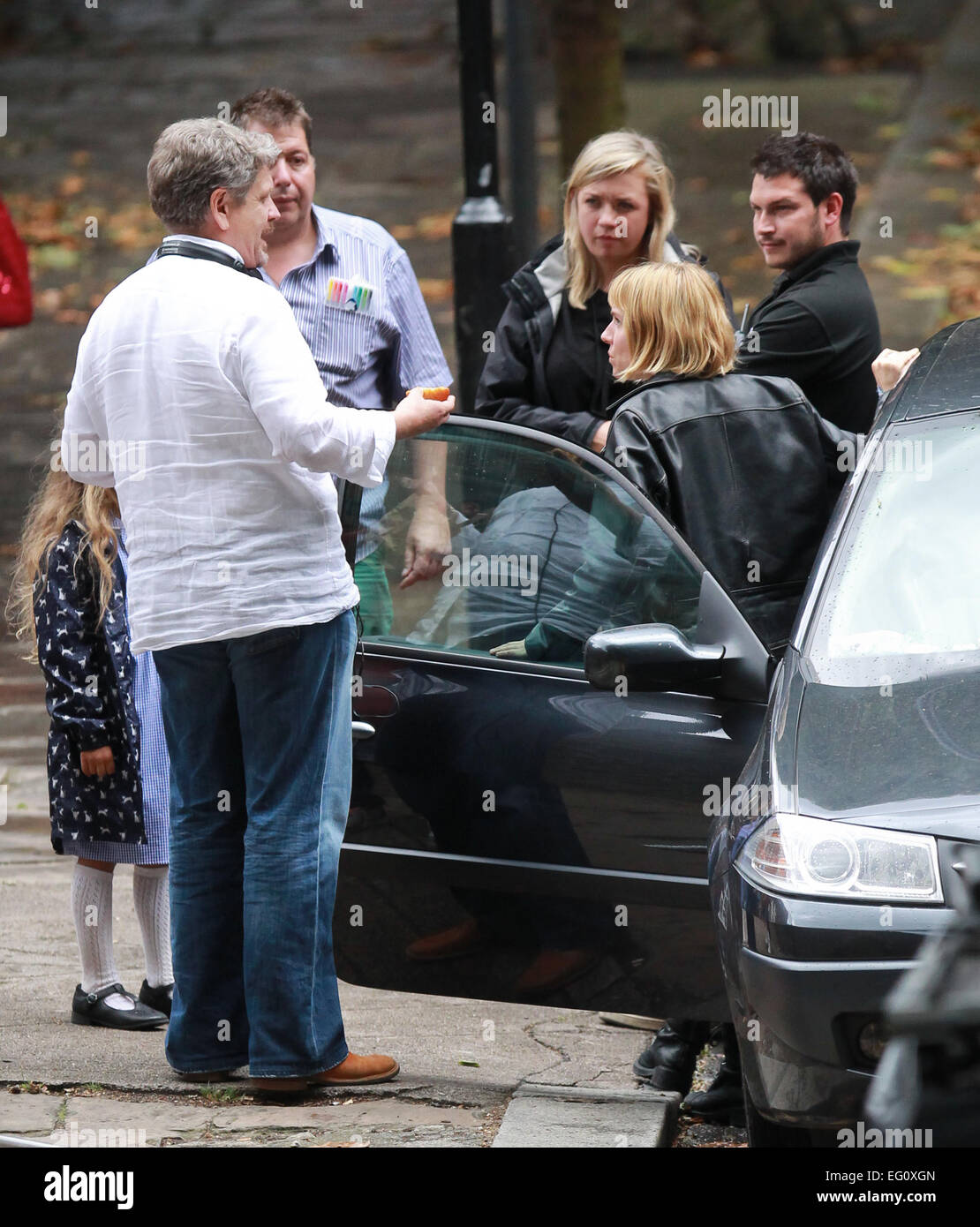 Filming takes place on the set of upcoming movie 'Adam Jones' Featuring ...