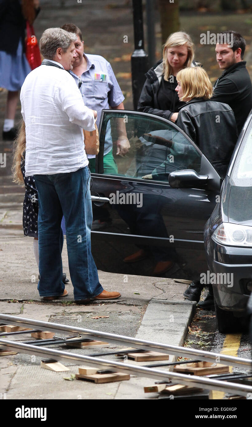 Filming takes place on the set of upcoming movie 'Adam Jones' Featuring ...