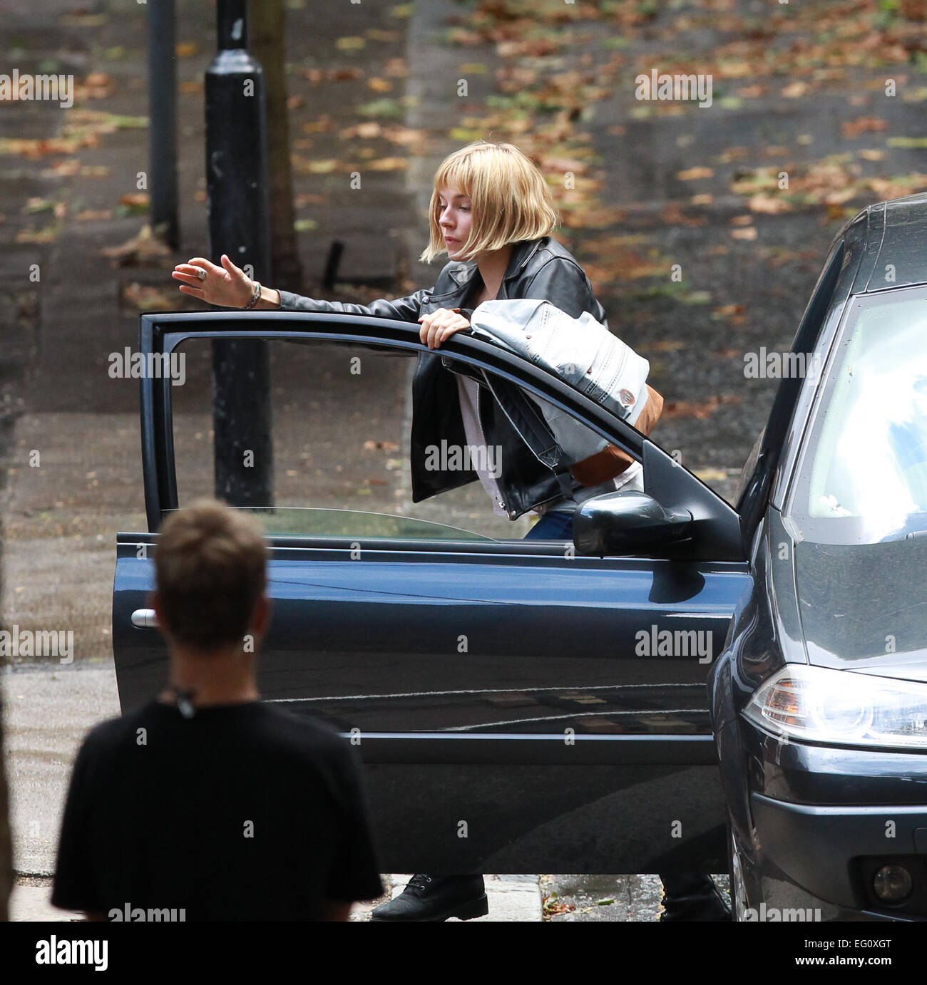 Filming takes place on the set of upcoming movie 'Adam Jones' Featuring ...