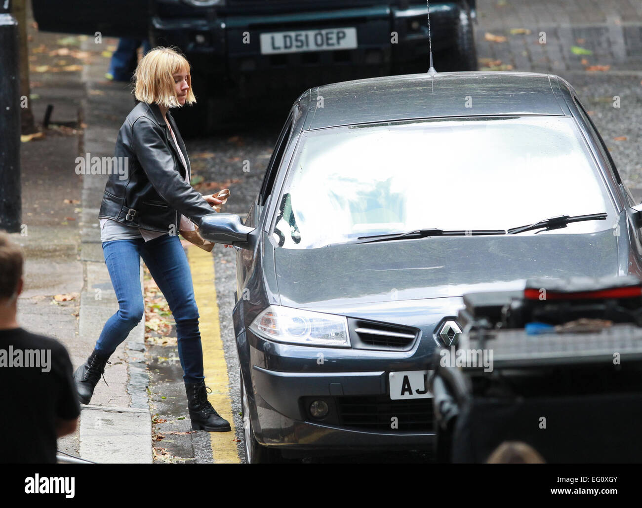 Filming takes place on the set of upcoming movie 'Adam Jones' Featuring ...