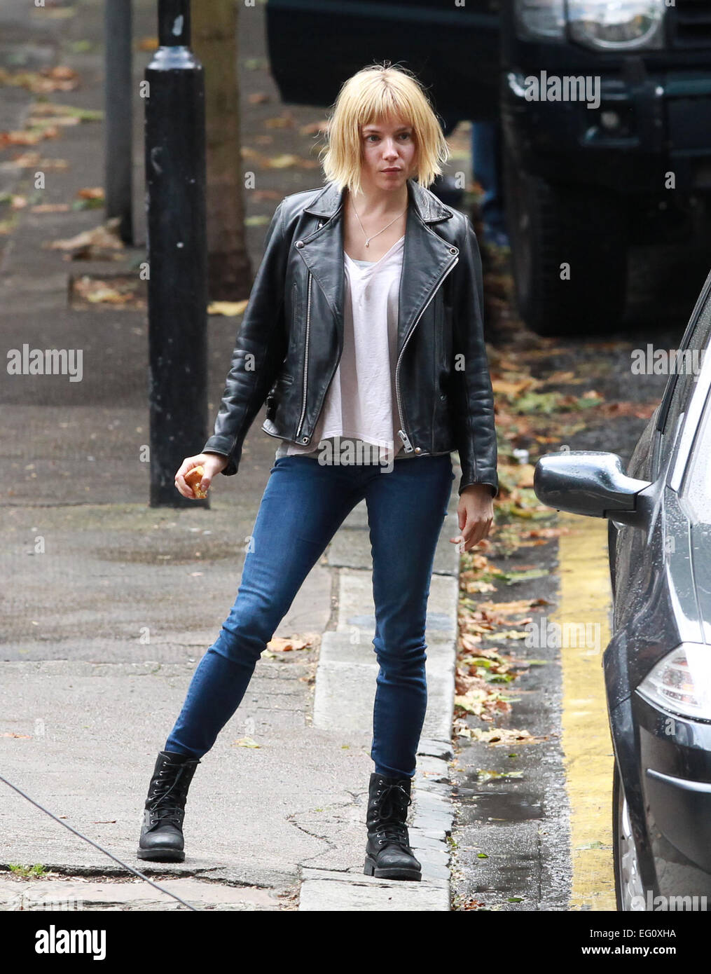 Filming takes place on the set of upcoming movie 'Adam Jones' Featuring ...