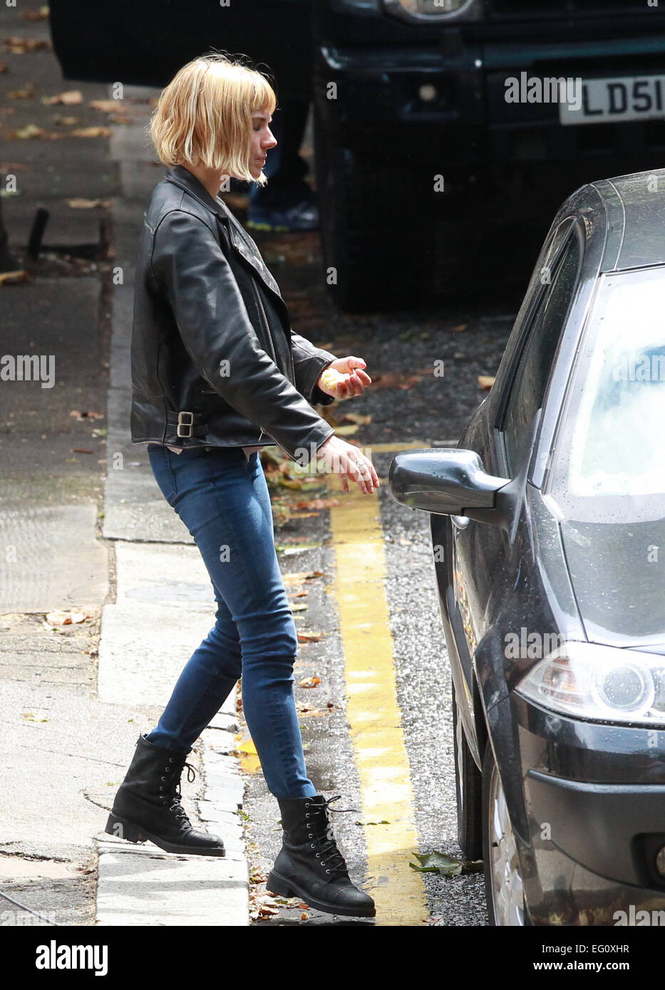 Filming takes place on the set of upcoming movie 'Adam Jones' Featuring ...