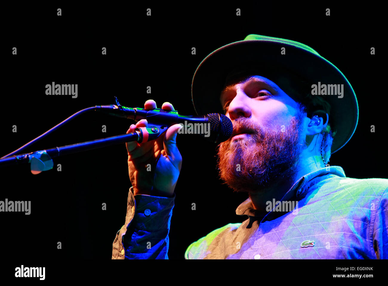 Moscow, Russia - February 2, 2015: British singer, actor and songwriter ...