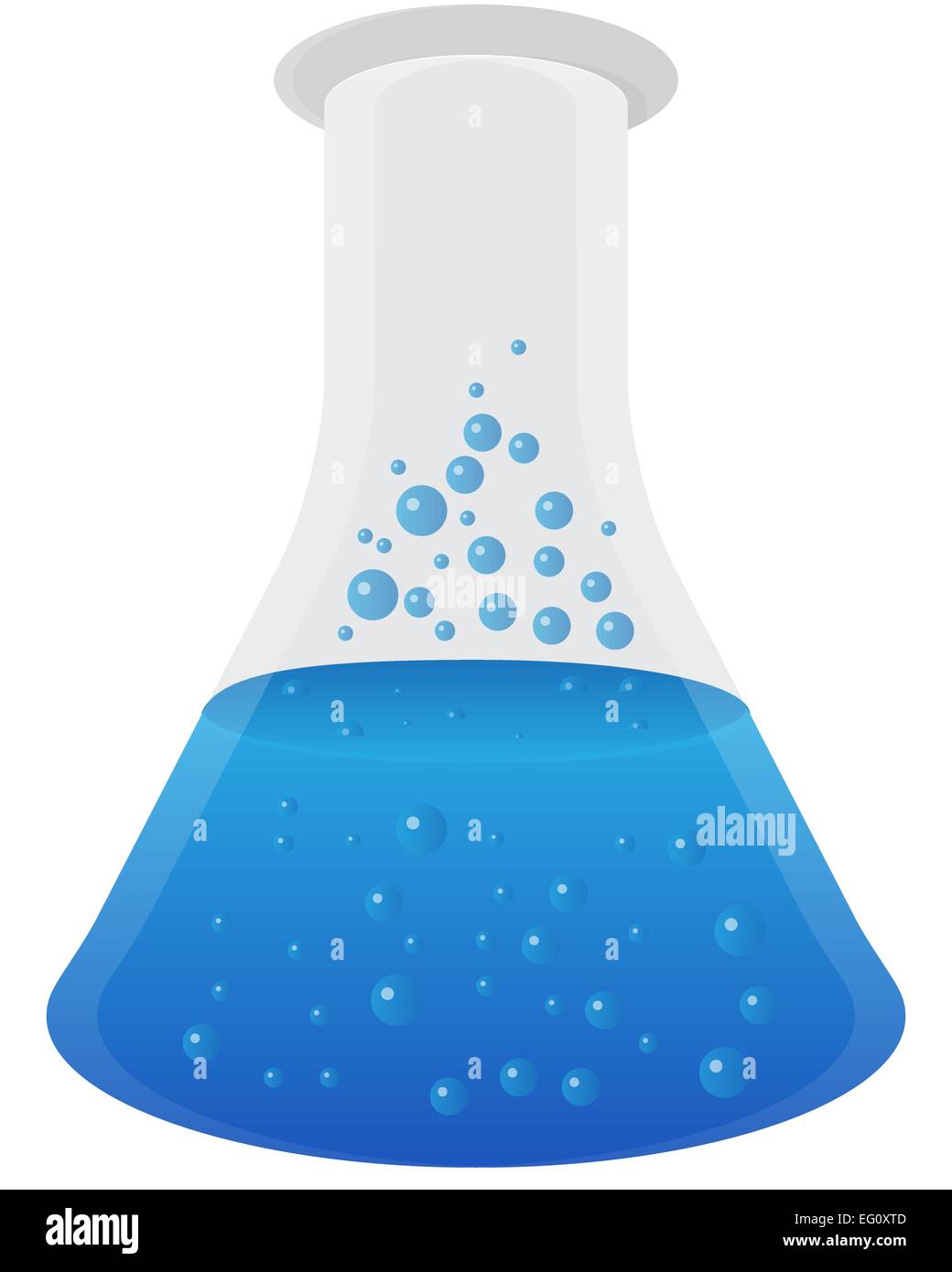 Blue potion Stock Vector Images - Alamy