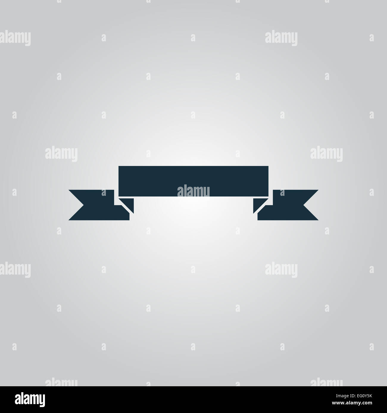 Ribbon banner icon hi-res stock photography and images - Alamy