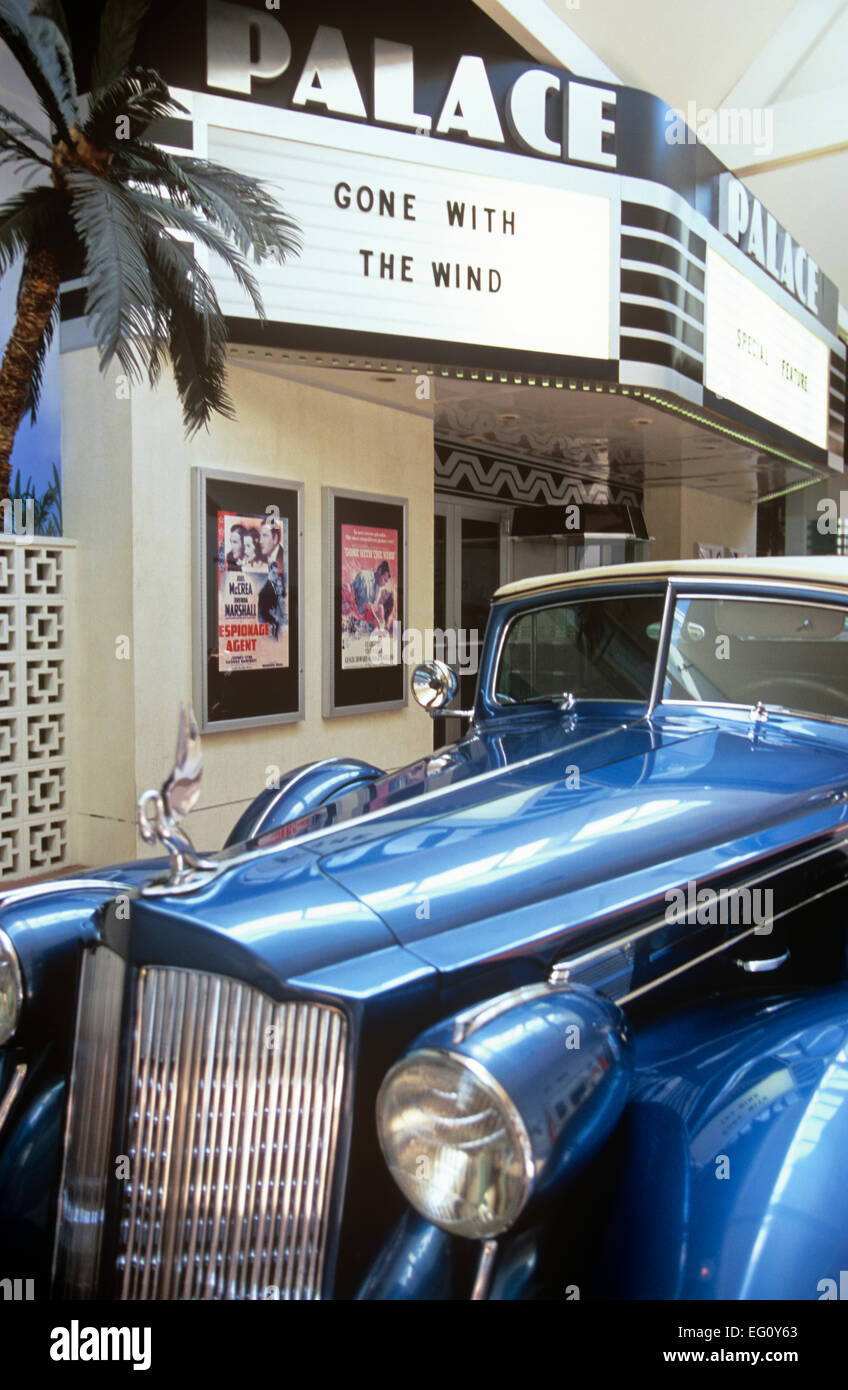 A classic old Packard on display at the National Automobile Museum (The ...