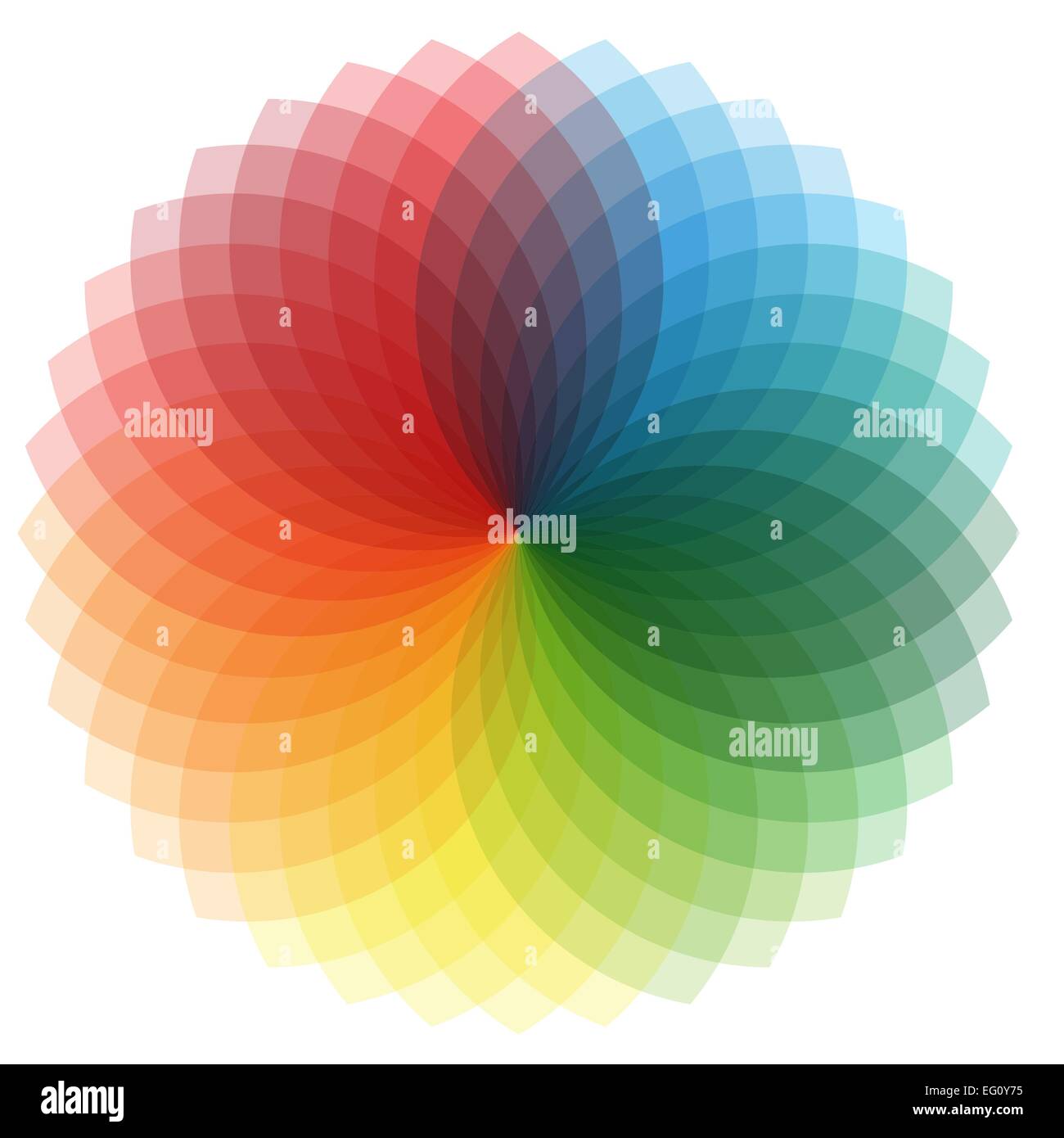 Bright color wheel Cut Out Stock Images & Pictures - Alamy