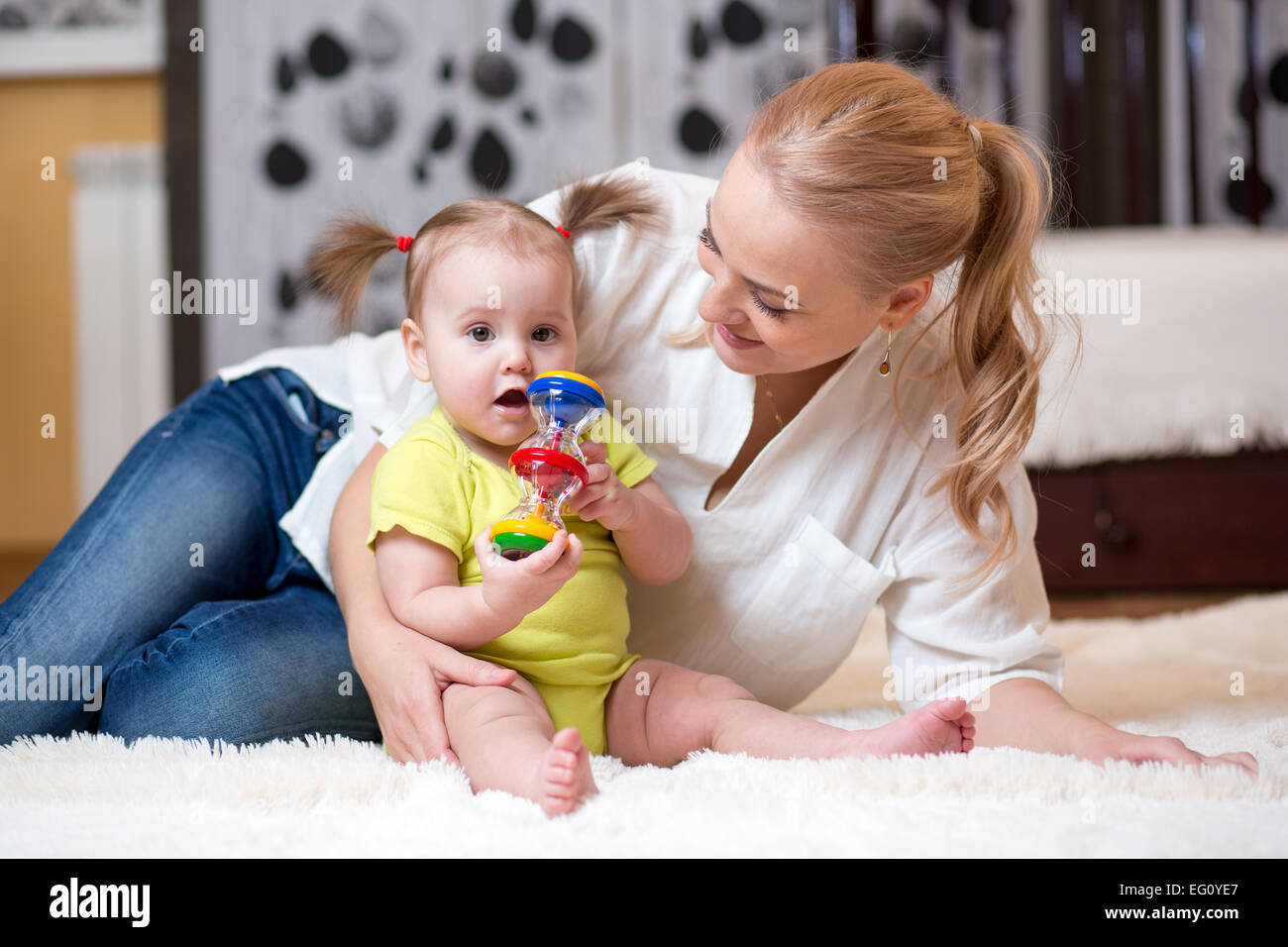Home playing hi-res stock photography and images - Alamy