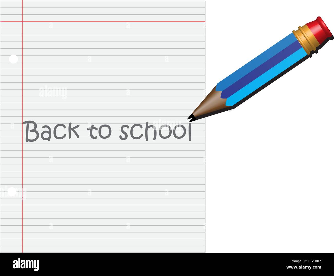 School paper hi-res stock photography and images - Alamy