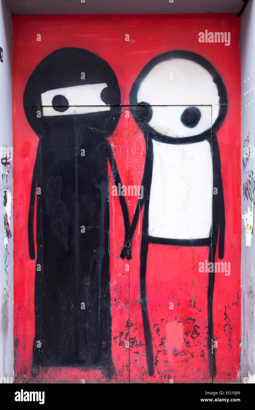 Famous graffiti artist stik hi-res stock photography and images - Alamy