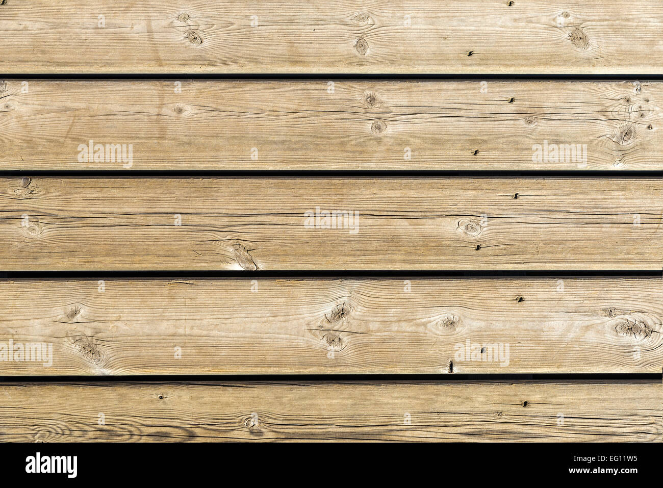 Old wooden texture background with horizontal planks Stock Photo - Alamy