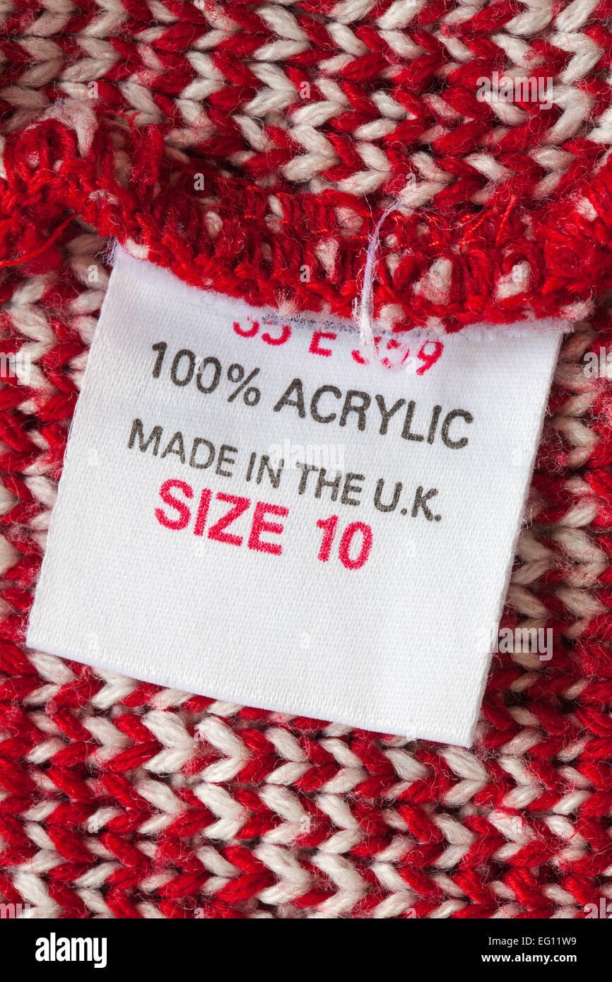 Label In Jumper High Resolution Stock Photography and Images - Alamy