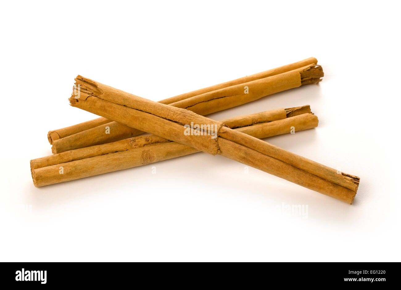 Cinnamon stick aromatic condiment Cut Out Stock Images & Pictures - Alamy