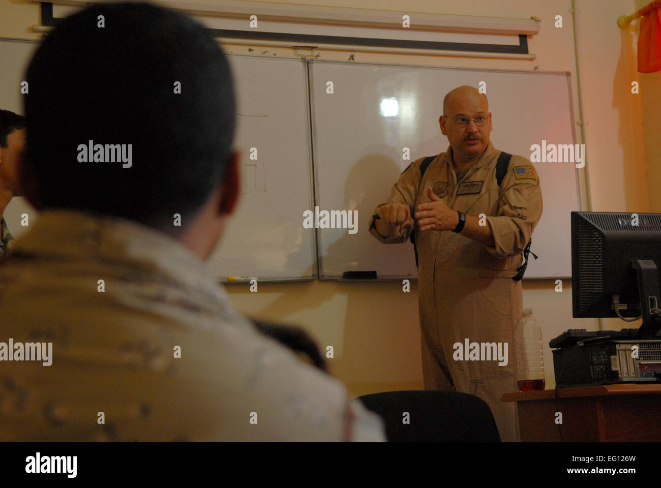 U.S. Air Force Master Sgt. Bradley Martens, 770th Air Expeditionary ...