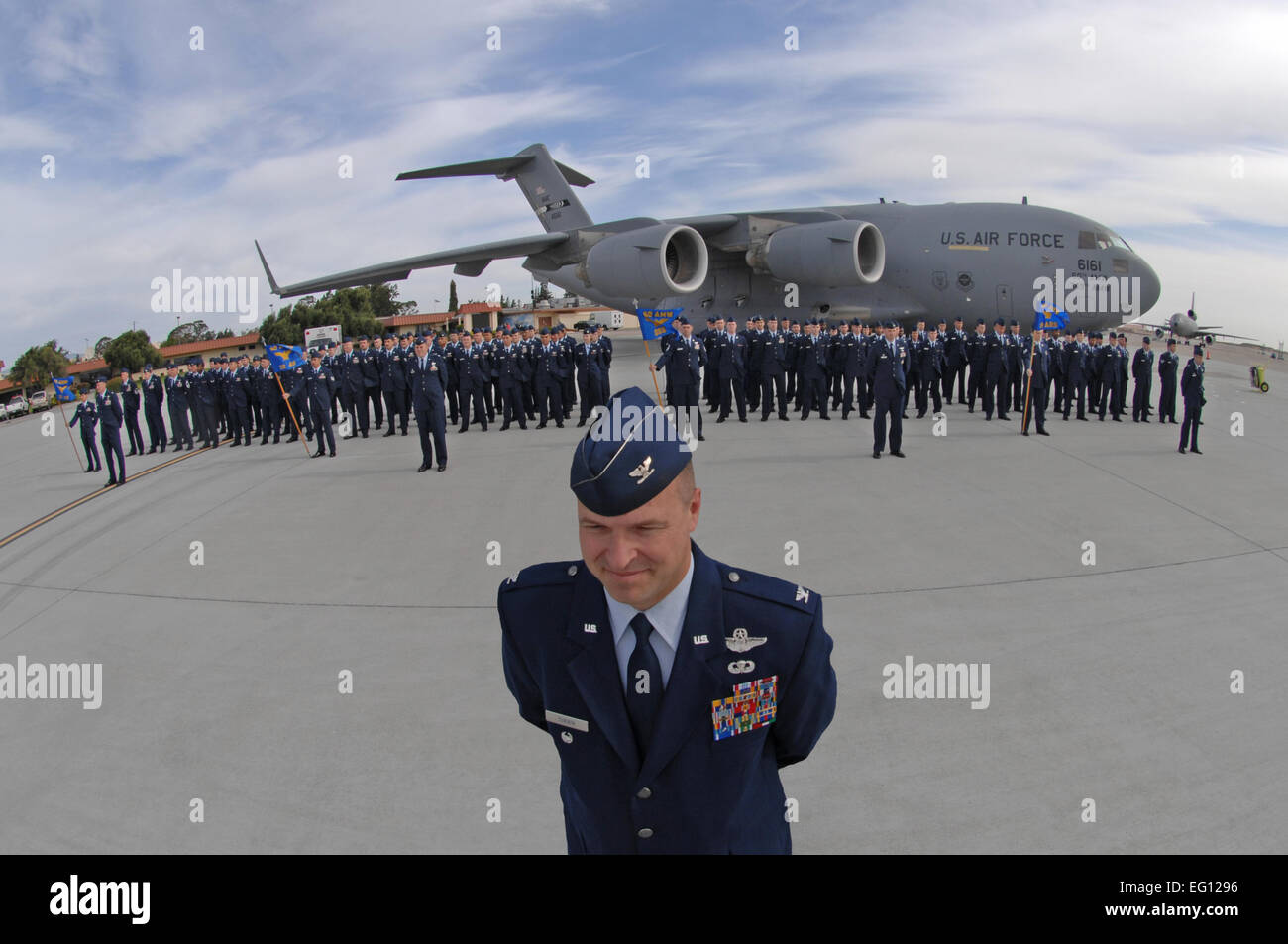 Lieutenant Colonel Kip Turain, 60th Operations Group vice commander ...
