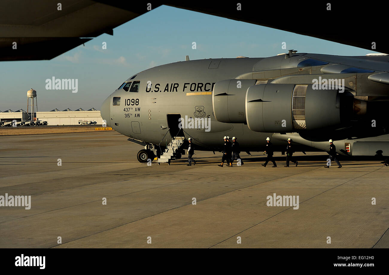 Members from the Virginia Task Force 2 Urban Search and Rescue board a ...