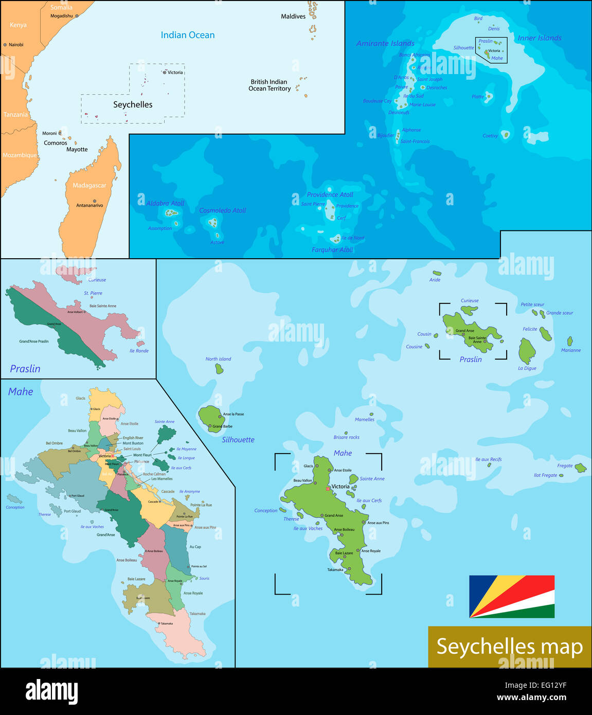 Creole map hi-res stock photography and images - Alamy