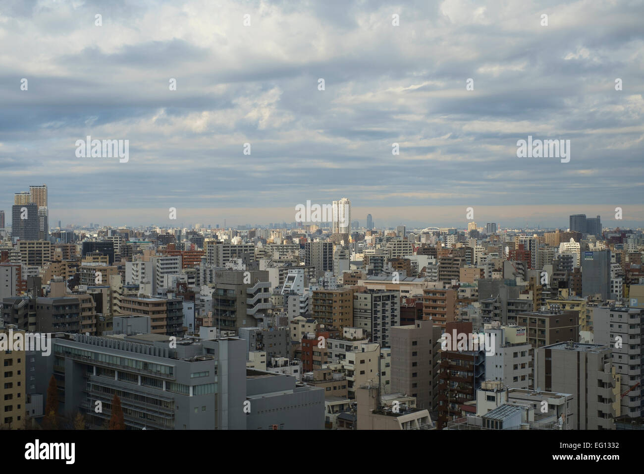 Aerial view of Tokyo, Japan Stock Photo - Alamy