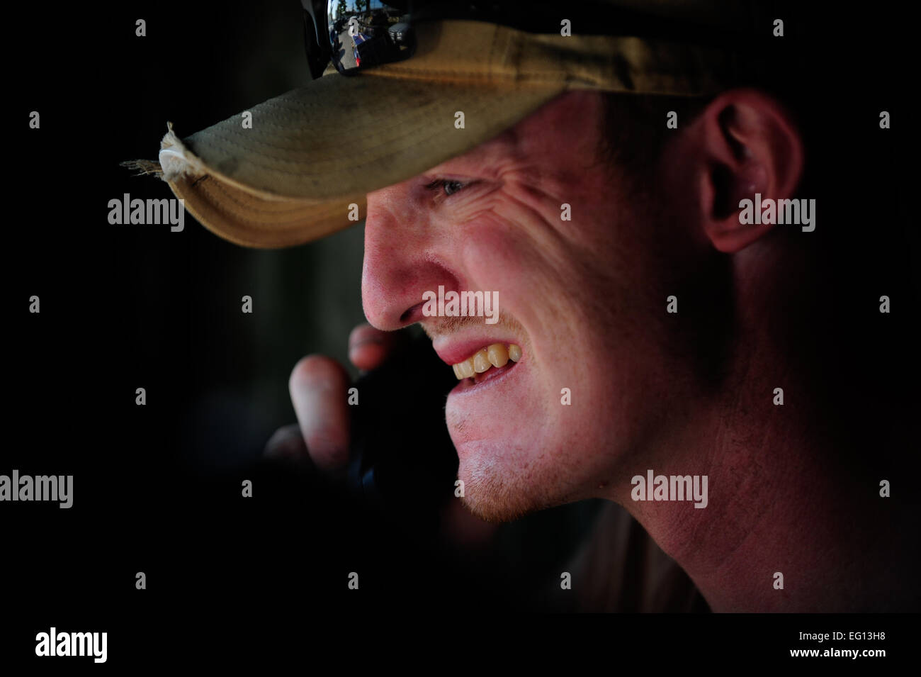 U.S. Air Force Staff Sgt. Nick Jones, a Combat Weatherman from the 23 ...