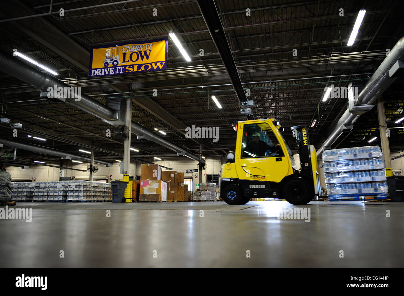 Cargo aircraft warehouse hi-res stock photography and images - Alamy