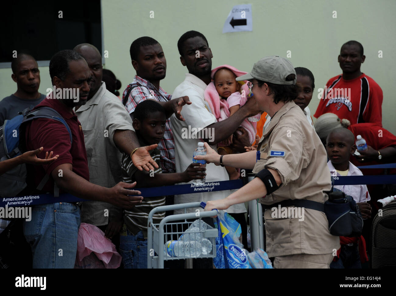 Rebecca Thaxton with the Florida Disaster Medical Assistance Team ...