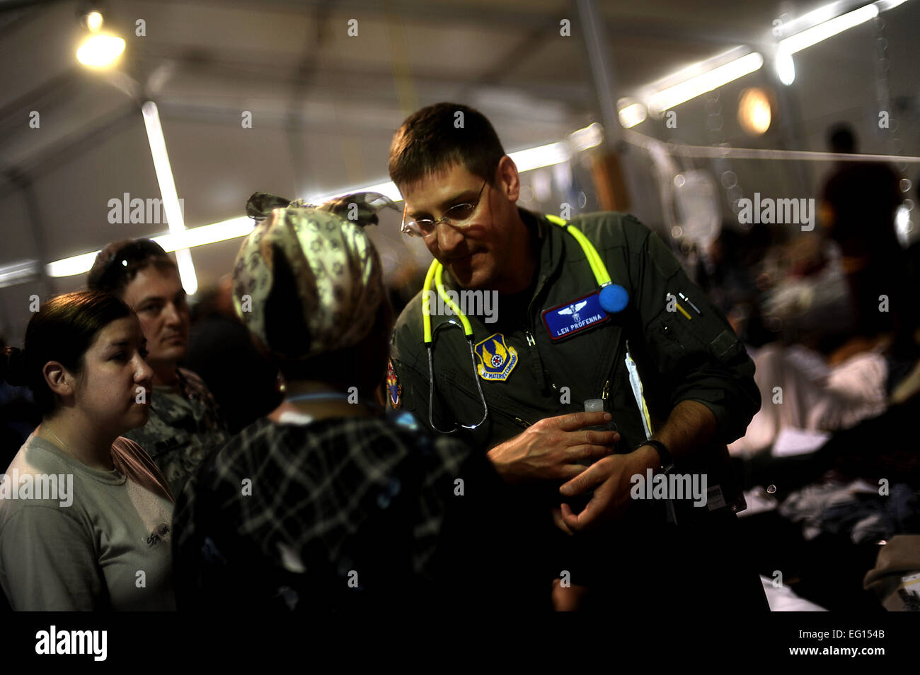 U.S. Air Force Chief, Internal Medicine Colonel Len Profenna, USAFSAM ...