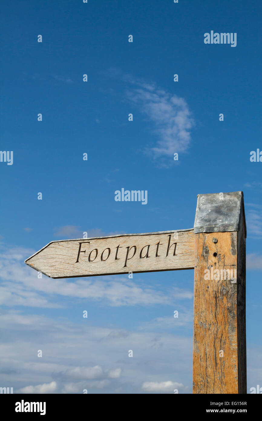 Footpath sign waymark arrow hi-res stock photography and images - Alamy Footpath sign waymark arrow hi-res stock photography and images - Alamy