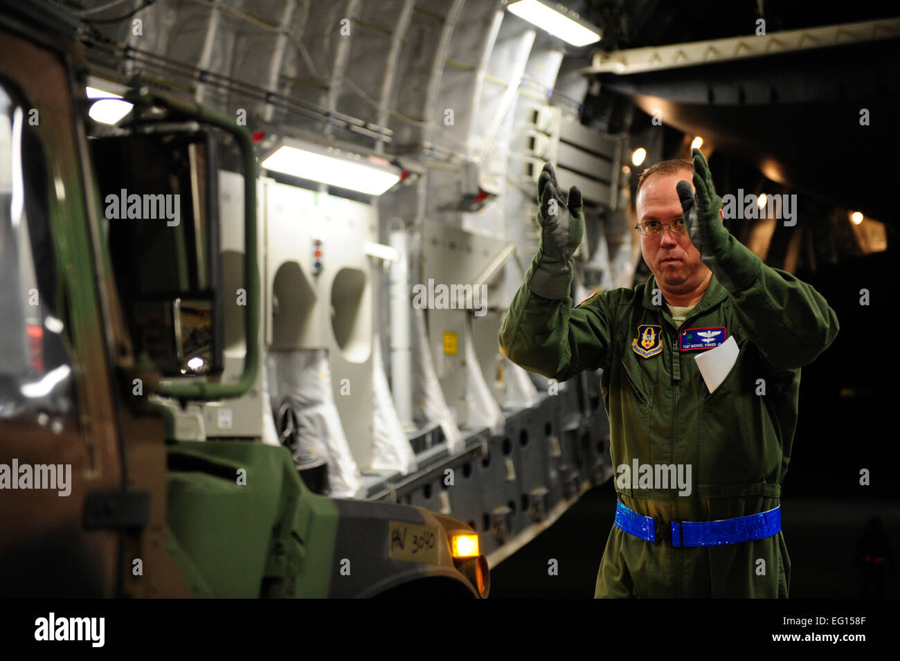 U.S. Air Force Tech. Sgt Michael OÕBrien Jr. a loadmaster with the ...