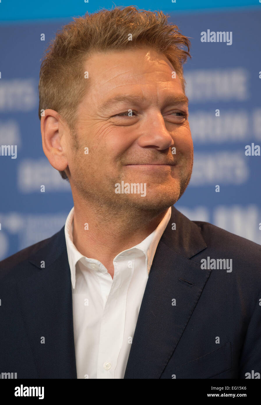 British director Kenneth Branagh attends the press conference for ...