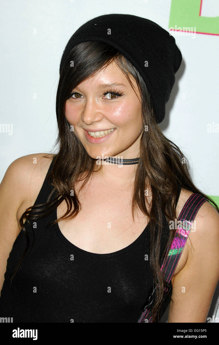 Nova Rockafeller The Duff Fan Screening 12/02/2015 in Hollywood/picture ...