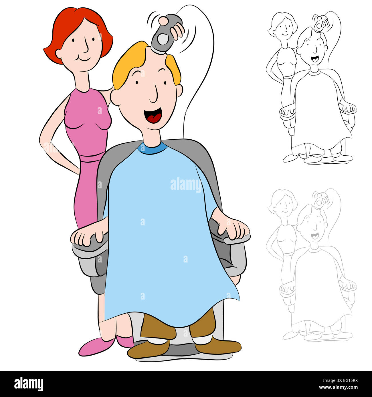 Shaving clipart hi-res stock photography and images - Alamy