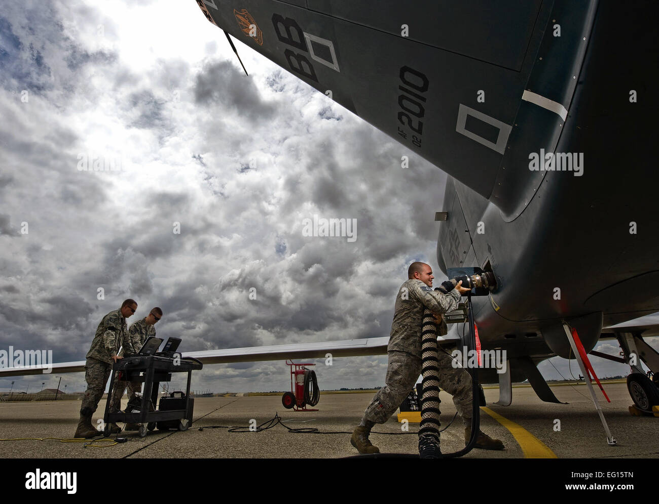 U.S. Air Force Staff Sgt. John Signorelli, a dedicated crew chief for ...