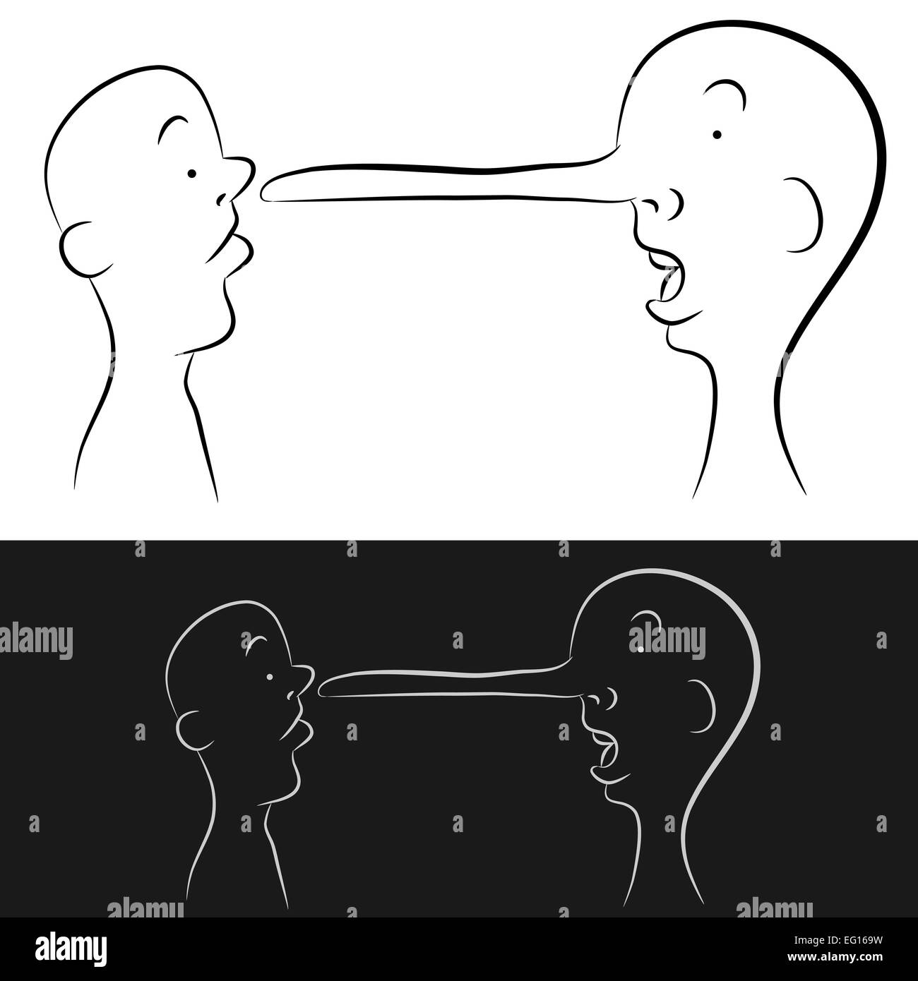 Liar liar Black and White Stock Photos & Images - Alamy