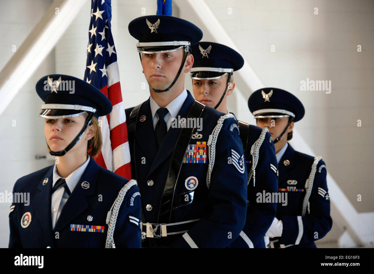 Airman 1st Class Kayla Sather, Tech. Sgt. Radoslaw Ciesielski, Airman ...