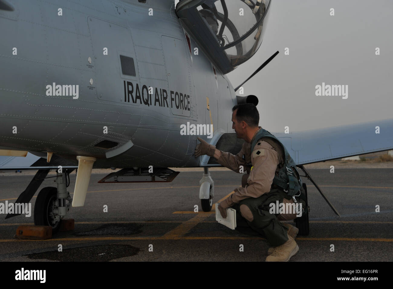 Lt. Col. Charles Stevens, 52nd Expeditionary Flying Training Squadron ...