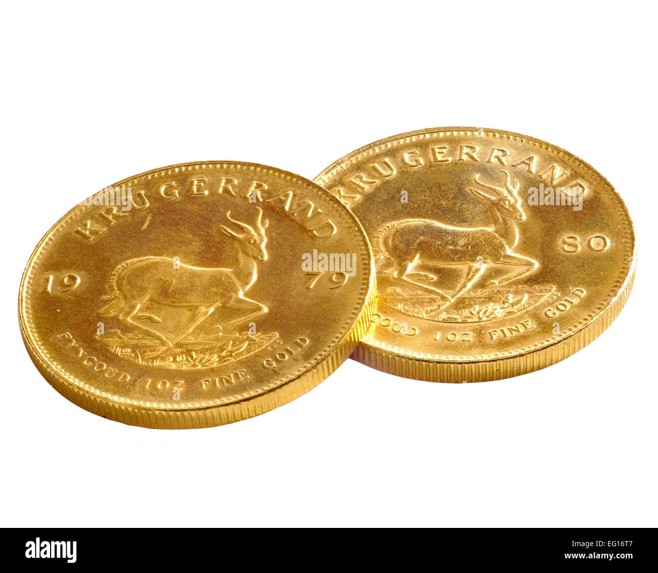 Gold krugerrands hi-res stock photography and images - Alamy