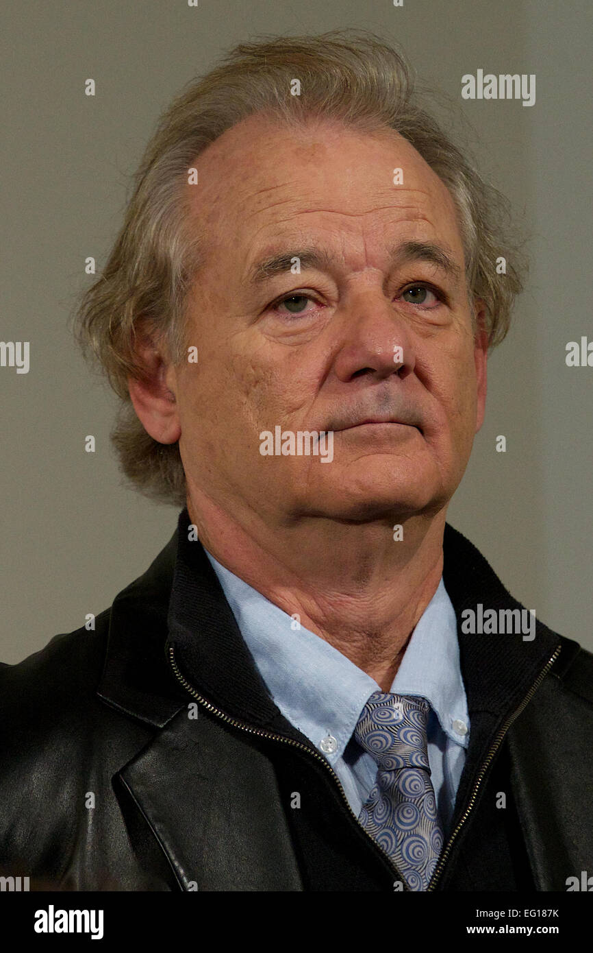UNITED KINGDOM, London : American actor Bill Murray poses for a photo ...