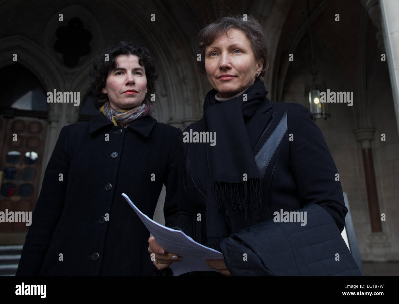 UNITED KINGDOM, London : Russian widow of the former KGB spy Alexander ...