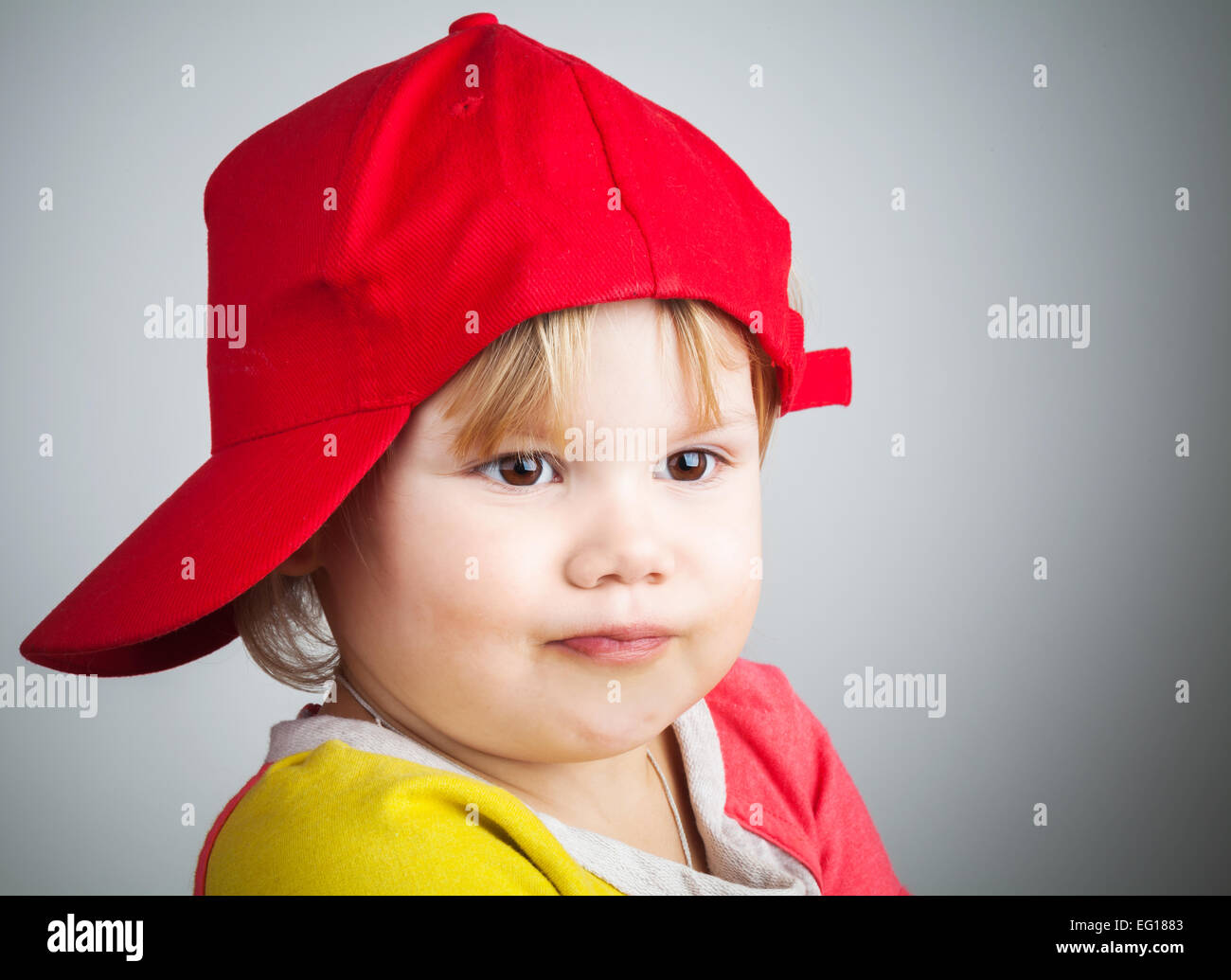 Red head cap hi-res stock photography and images - Alamy